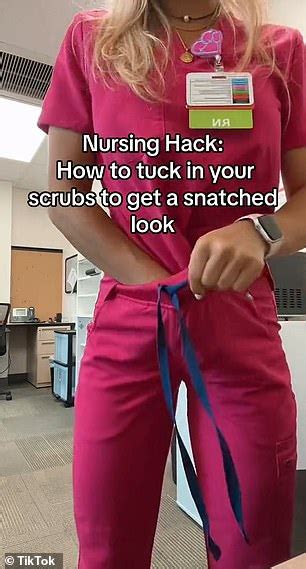 Nurse Demonstrates How To Look Snatched In Your Scrubs Irideat