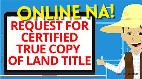 Easier Due Diligence How To Get Certified True Copy Of Land Title