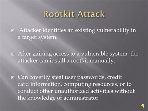 Ppt Rootkit Malware Powerpoint Presentation Free Download Id1522193