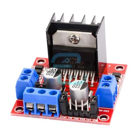 L298n Dual H Bridge Dc Stepper Moteur Module Contrôleur Carte Pour