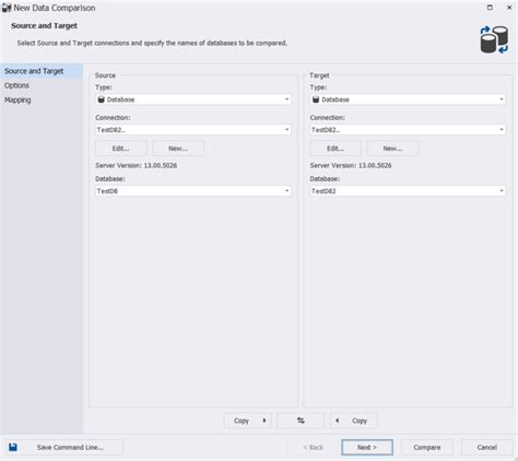 Different Ways To Compare Sql Server Tables Schema And Data Coding Sight