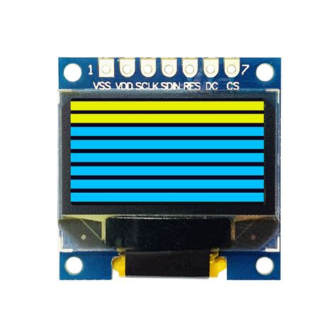 0 96 inch oled display module ssd1306 128x64 screen spi iic