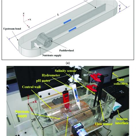 Computational Fluid Dynamics Cfd Model A And Laboratory Set Up B Download Scientific