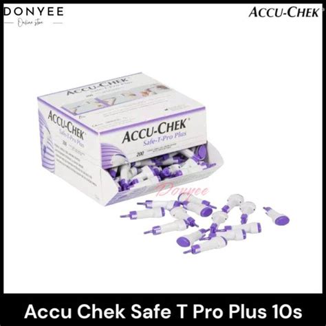 Accu Chek Safe T Pro Plus Lancets 10s Lazada