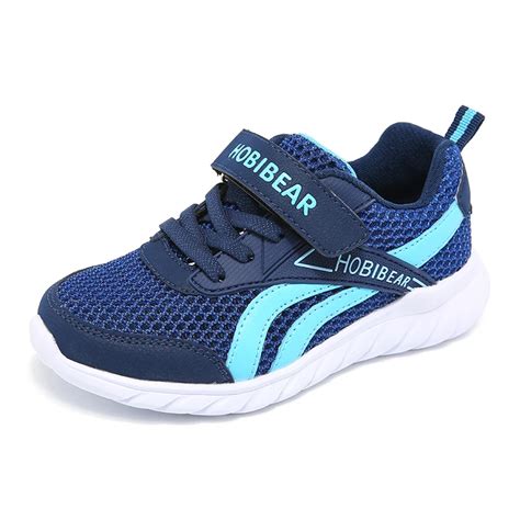 통기성 에어 메쉬 어린이 운동화 소년 여름 아이 캐주얼 신발 2018 새로운 밴드 패션 후크 및 루프 유아 신발 블루운동화 Aliexpress