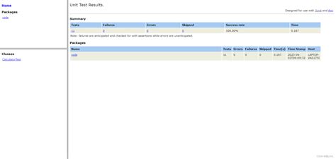 在eclipse里进行junit单元测试并生成测试报告eclipse单元测试 Csdn博客