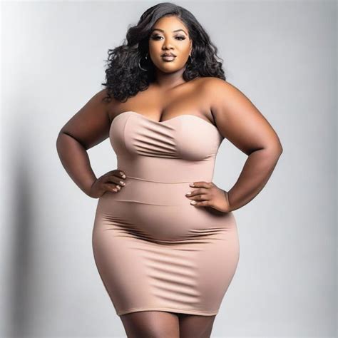 Embrace Bold Elegance Plus Size Fashion Icon