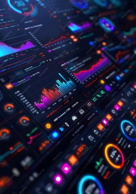 Premium Photo | A hightech dashboard displaying realtime data on ESG metrics