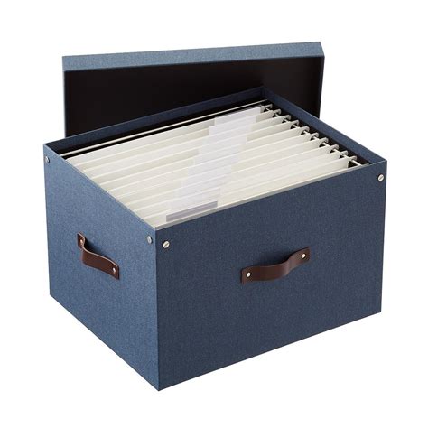 Bigso Stockholm Letter Legal File Box The Container Store
