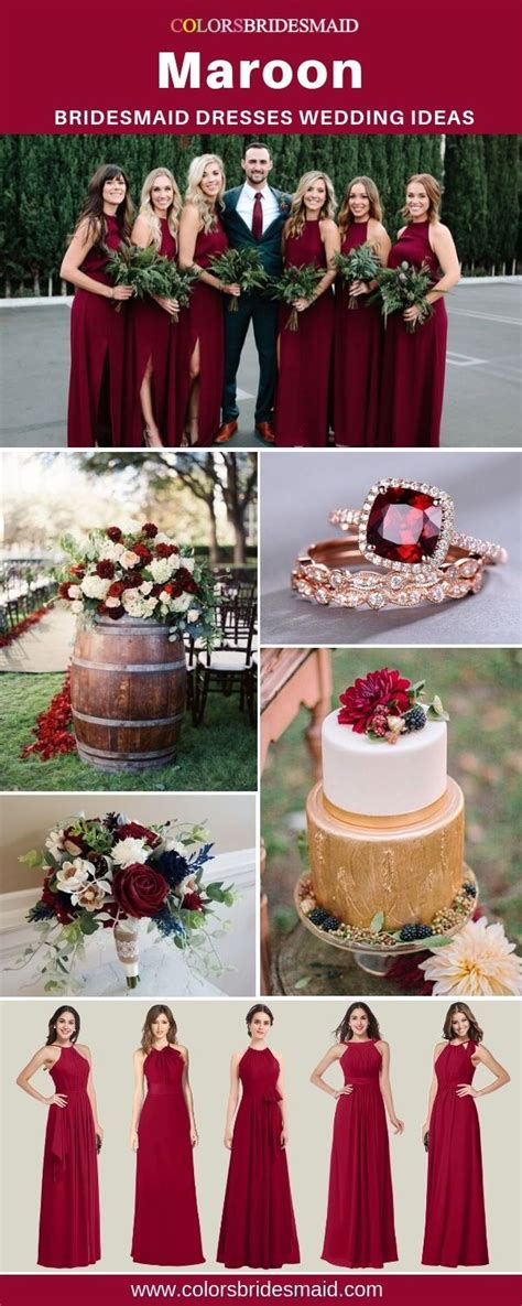 Maroon Bridesmaid Dresses Maroon Bridesmaid Dresses Maroon