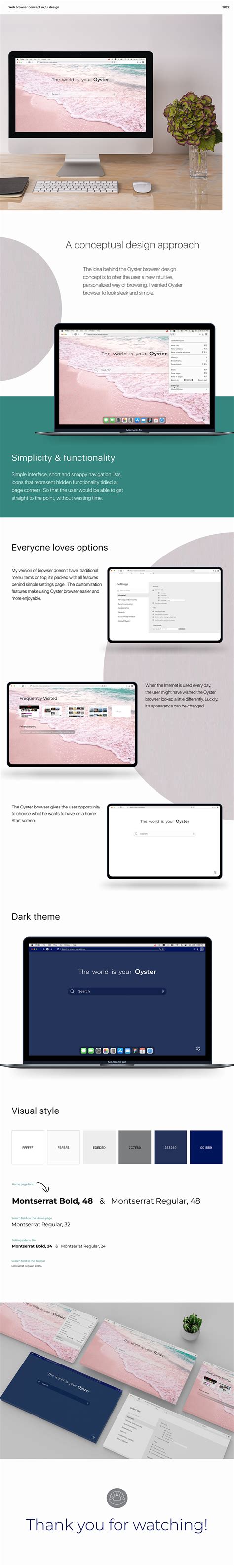 Web Browser Concept Ux Ui Design On Behance