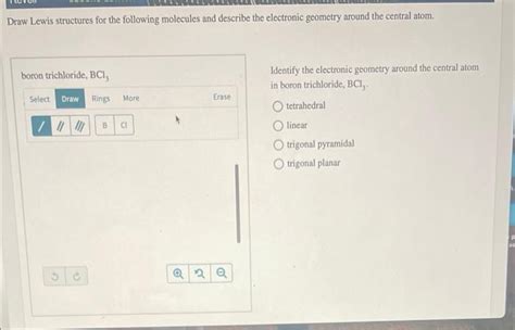 Solved Draw Lewis Structures For The Following Molecules And