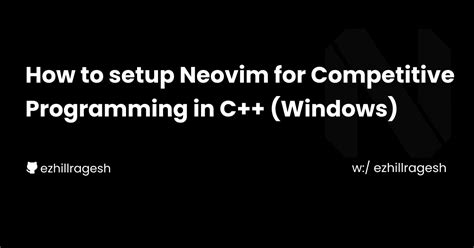 Setting Up Lsp Config In Neovim For Beautiful Error Diagnostics By