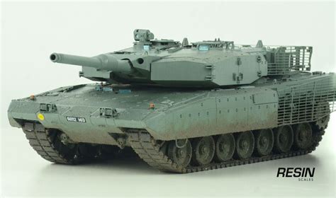 Leopard 2sg Germany Singapore Main Battle Tank 135 Resinscales Model