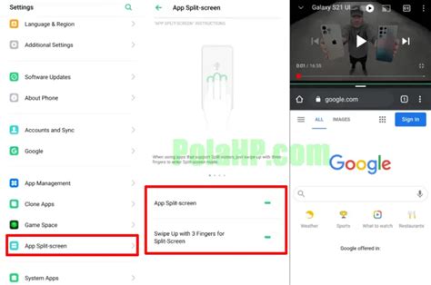 Cara Mengaktifkan Split Screen Di Hp Oppo Agar Layar Belah Polahp