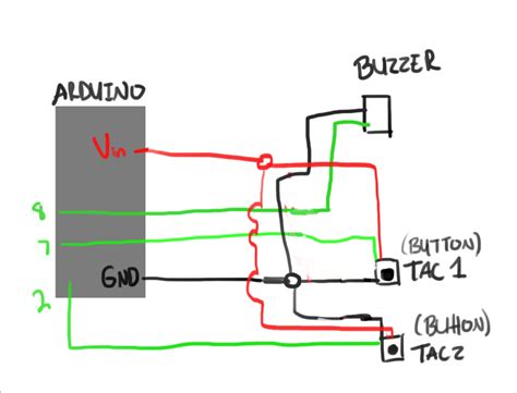 Making A Piano With Arduino My Buzzer Won T Work With Multiple Buttons Page 2 General