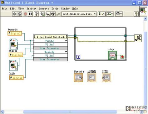 labview的深入探索 labview与回调函数 微波EDA网