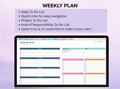 Onenote Template Onenote Project Management Task Tracker Onenote