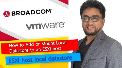 How To Add Or Mount Local Datastore To An Esxi Host Youtube
