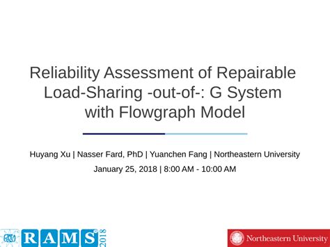 Pdf Reliability Assessment Of Repairable Load Sharing K Out Of N G System With Flowgraph Model