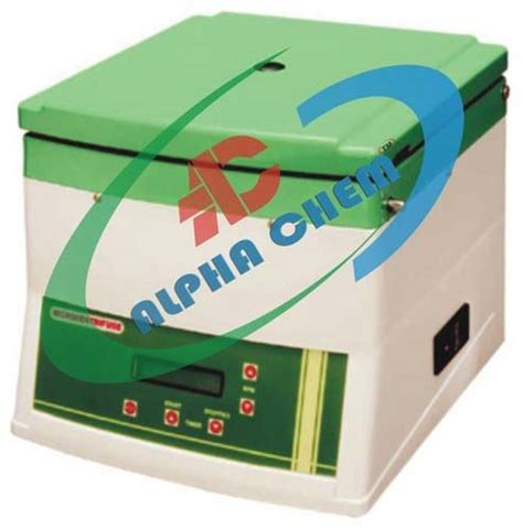 Micro Centrifuge 16000 R P M At Best Price In Ambala Id 1499999 Alpha Chem