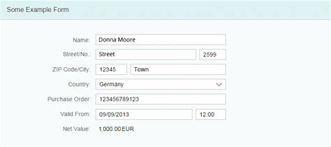 Form SAP Fiori Design Guidelines