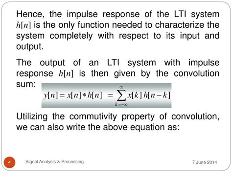 PPT Signal Analysis Processing Discrete Time LTI Systems Lecture 26 PowerPoint