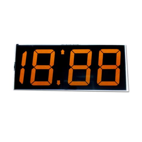 Custom Monochrome TN Lcd Display Digital Segment Lcd Display For Function Machine