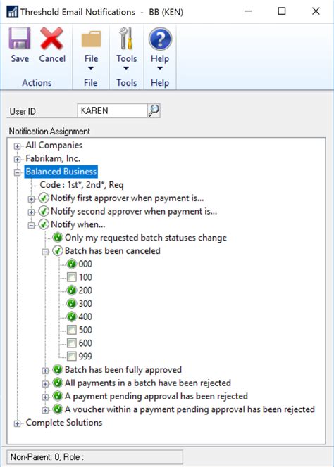 Emailtext Notifications Mekorma Products For Gp User Guide Build X92