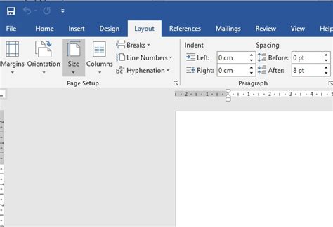 How To Set Paper Size In Microsoft Word Matob