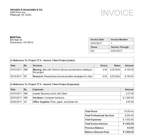 Attorney Billing Timesheet Templates