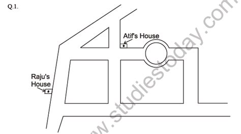 Class 5 Maths Mapping Your Way Worksheet