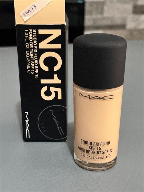 Mac Studio Fix Fluid Nc15 Liquid Foundation Beauty And Personal Care