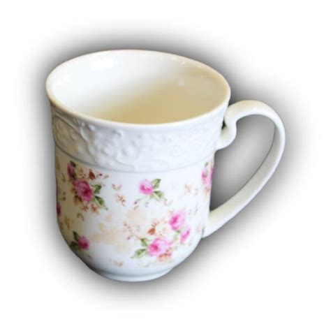 Чаша за чай розови цветя Sofia