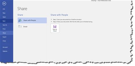Starting To Use Microsoft Visio 2016