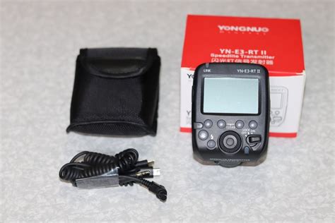 Radio Flash Yongnuo Yn e rt Ii Lente e Acessório de Fotografia Yongnuo Nunca Usado