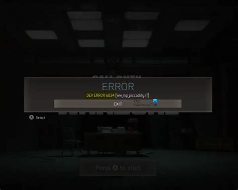 Dev Error 6034 In Call Of Duty Modern Warfare And Warzone Fix