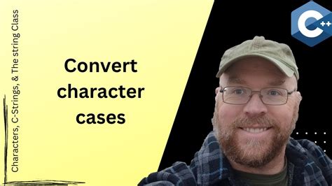 Convert Character Cases Using Toupper And Tolower Youtube