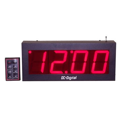 Dc 40utw 4 0 Inch Led Digital Wireless Handheld Controlled Count Up