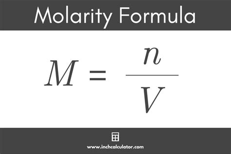 Molarity Calculator Inch Calculator