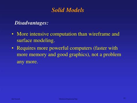 Ppt Introduction To Solid Modeling Parametric Modeling Powerpoint Presentation Id5620316