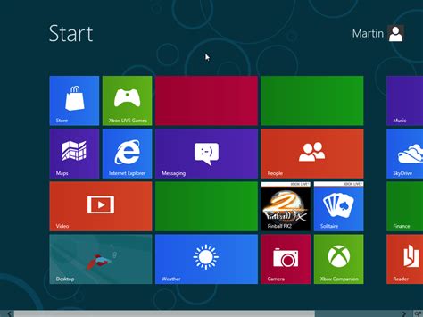 Windows 8 Start Menu Evolution Martin Nobel