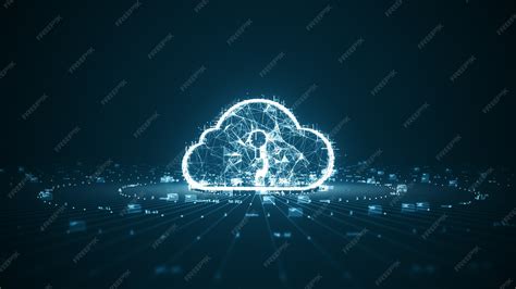 Premium Photo Cloud Computing And Big Data Concept Network