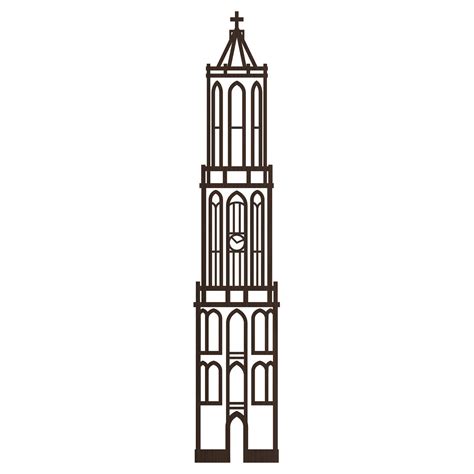 Binthout Stadstoren Domtoren Utrecht Nederlands Hout Fsc Utrecht