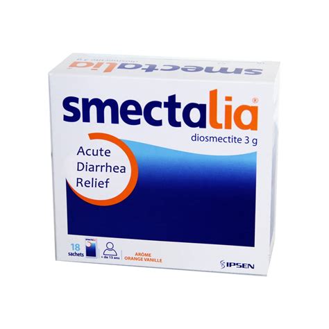 Smecta Diosmectite 3g 18 Sachets Acute Diarrhea Treatment From France