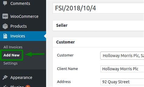 Send A Custom Email With An Invoice In Woocommerce Wordpress Plugin