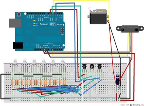 Servo Motor RGB LED And Proximity Sensor Project Guidance Arduino Forum