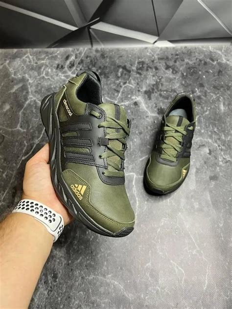 Мужские кожаные кроссовки adidas climacool tactical — цена 1780 грн в ...