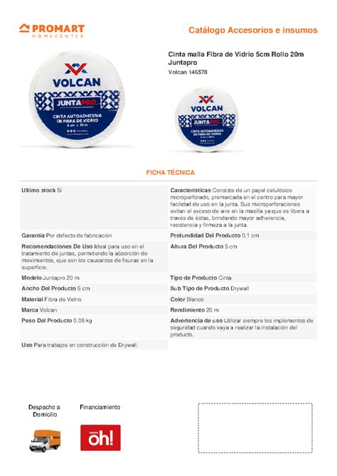 Promart 11 Assssssssssssssssssssssssssssssssssss Catálogo Accesorios E Insumos Cinta Malla