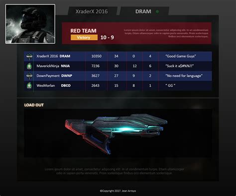 Game UI Screen Concept On Behance